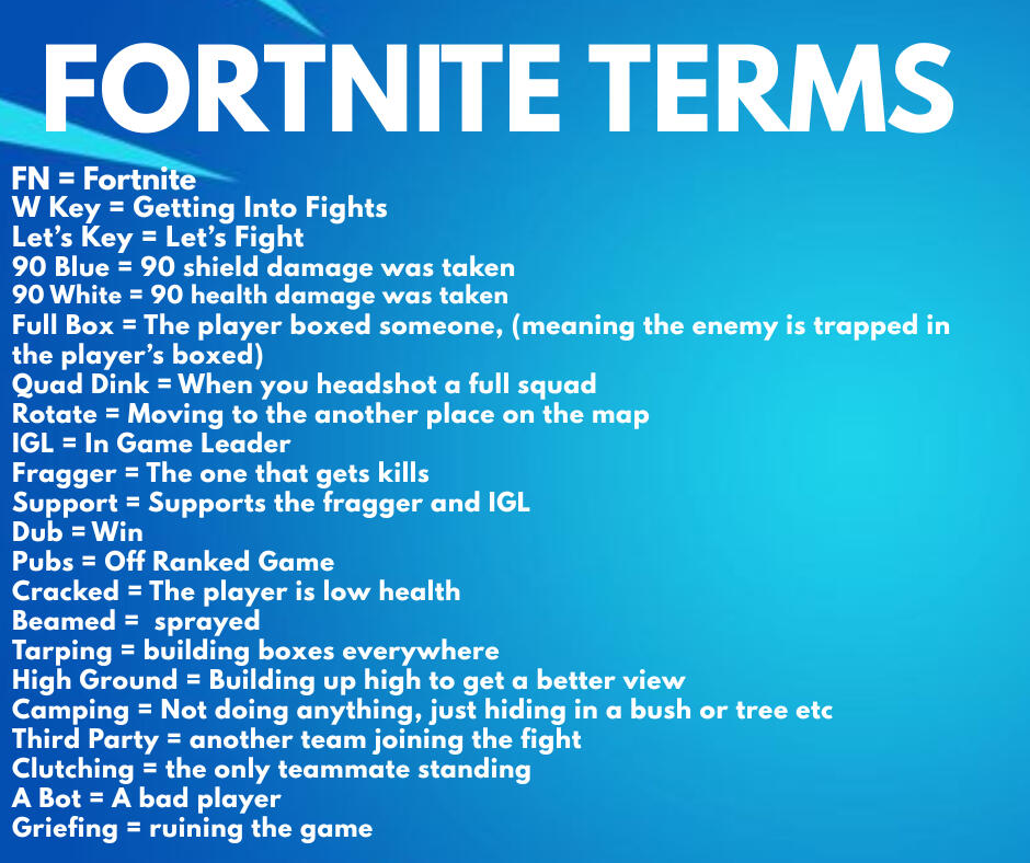 Fortnite Self Improvement